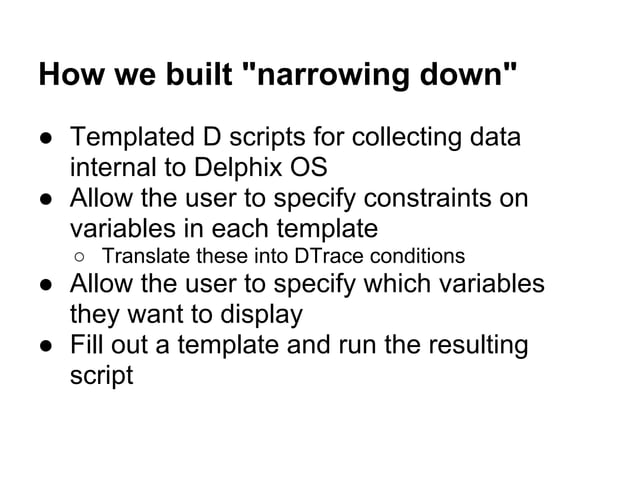 Lspe Building A Monitoring Framework Using Dtrace And Mongodb Ppt 8037