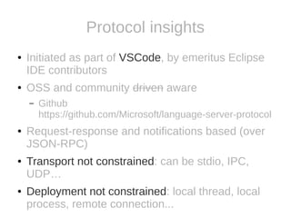 [EclipseCon France 2017] Language Server Protocol in action | PPT