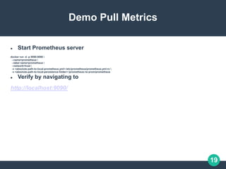 Monitoring using Prometheus and Grafana | PPT