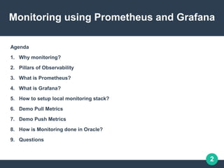 Monitoring using Prometheus and Grafana | PPT