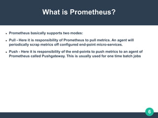 Monitoring using Prometheus and Grafana | PPT