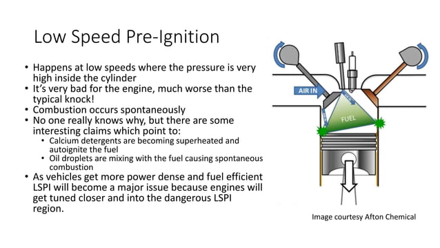 Low Speed Pre-Ignition | PPTX | Automotive Industry | Industries