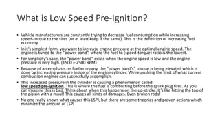 Low Speed Pre-Ignition | PPTX