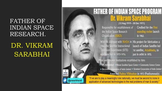 INDIAN SPACE PROGRAM | PPTX