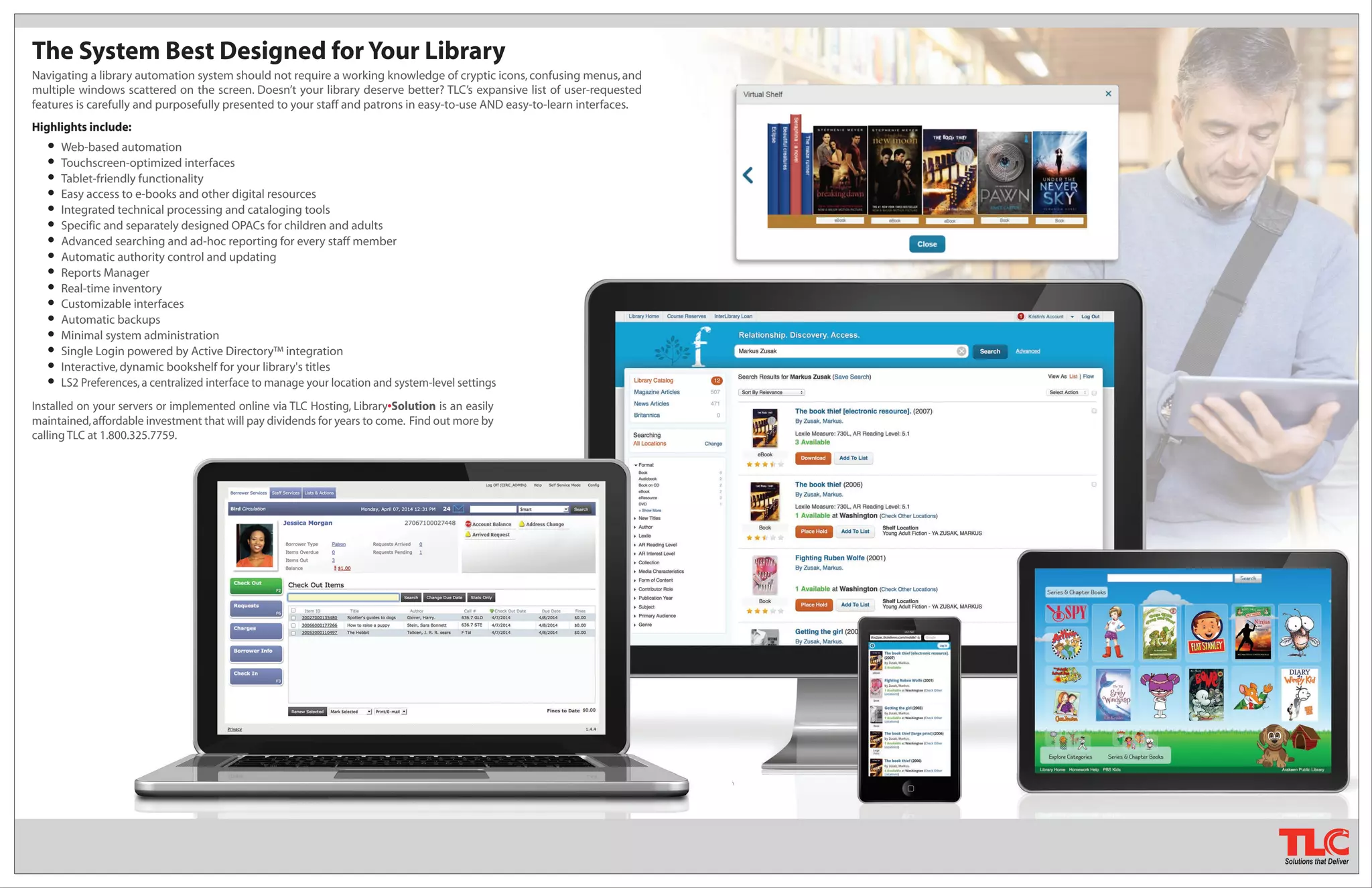 Library•Solution Brochure | PDF