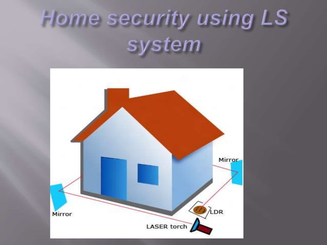 Laser Security System | PPTX | Home Security | Home & Garden