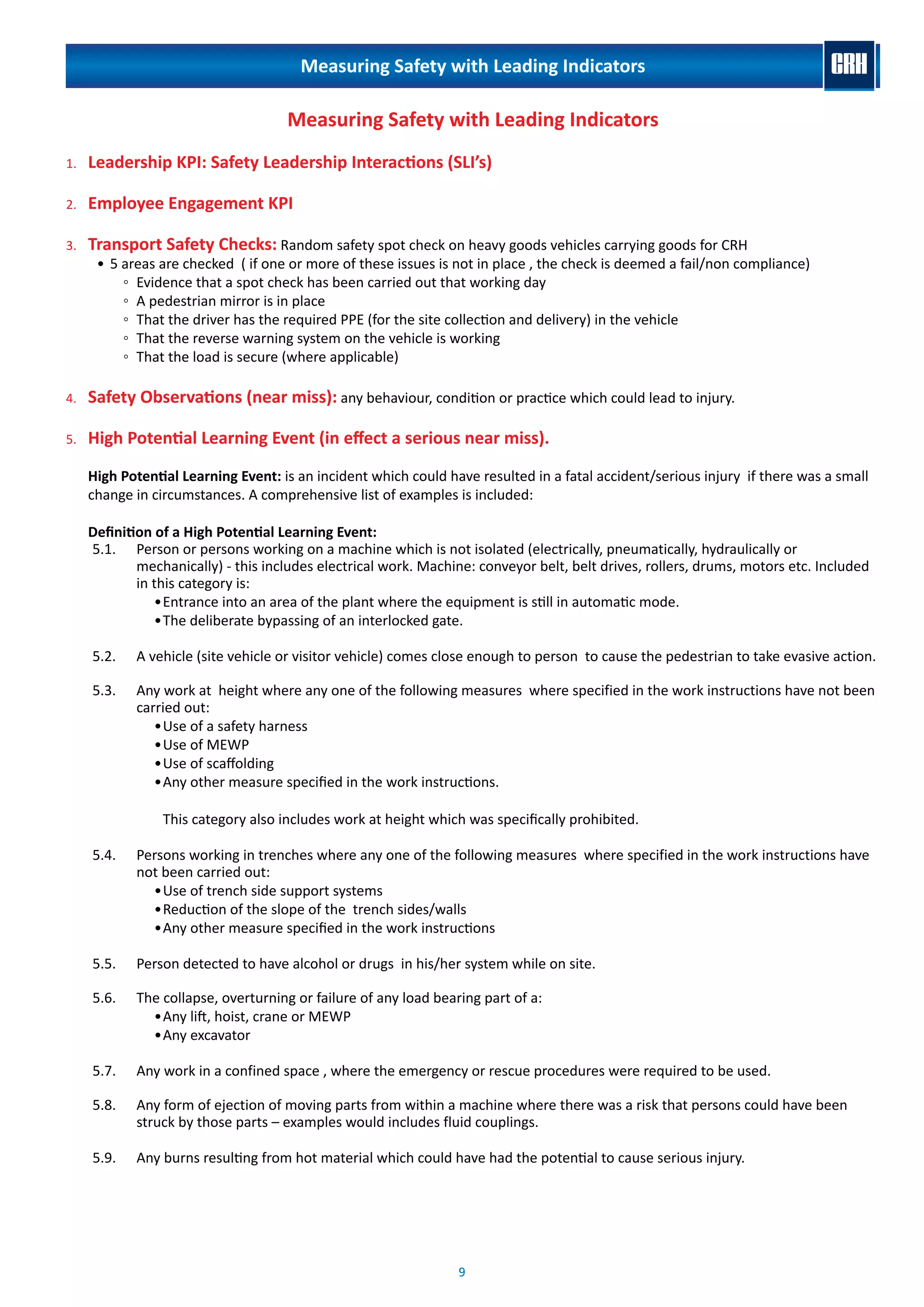 Life Saving Rules - HSE | PDF