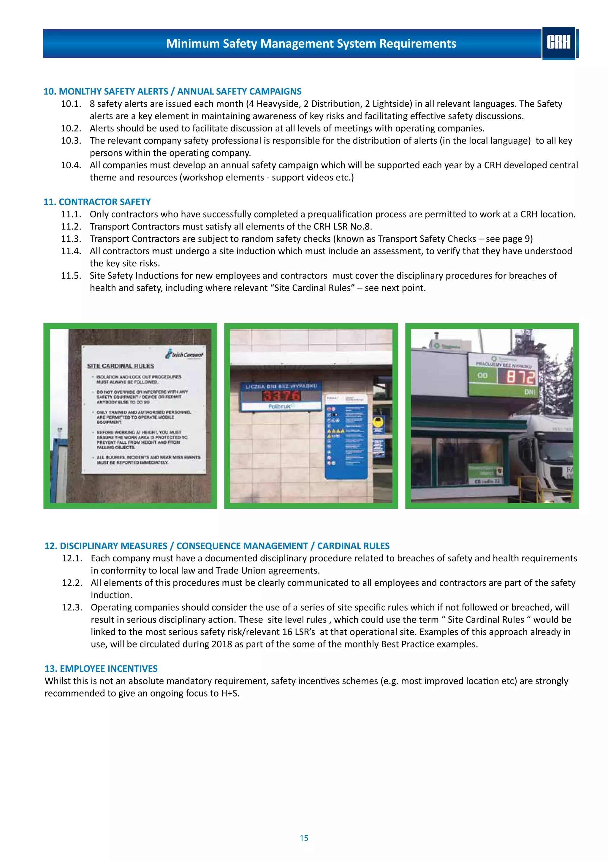 Life Saving Rules - HSE | PDF
