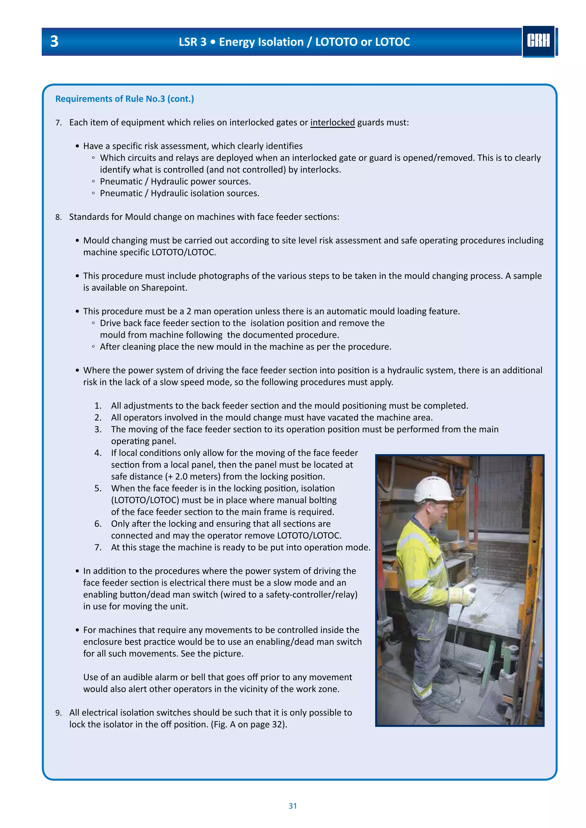 Life Saving Rules - HSE | PDF