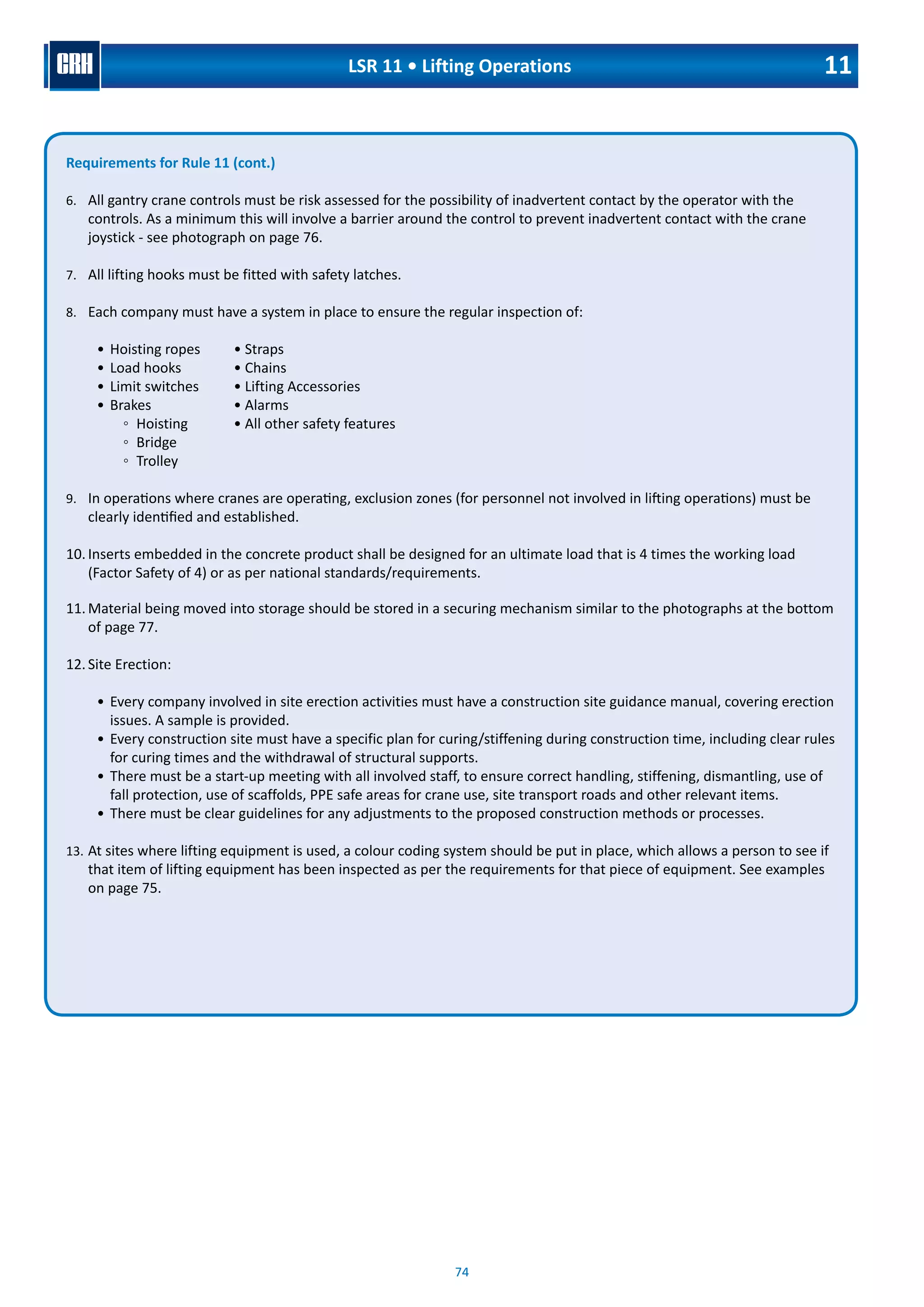 Life Saving Rules - HSE | PDF