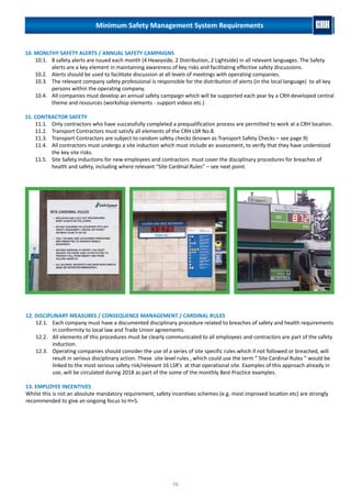 Life Saving Rules - HSE | PDF