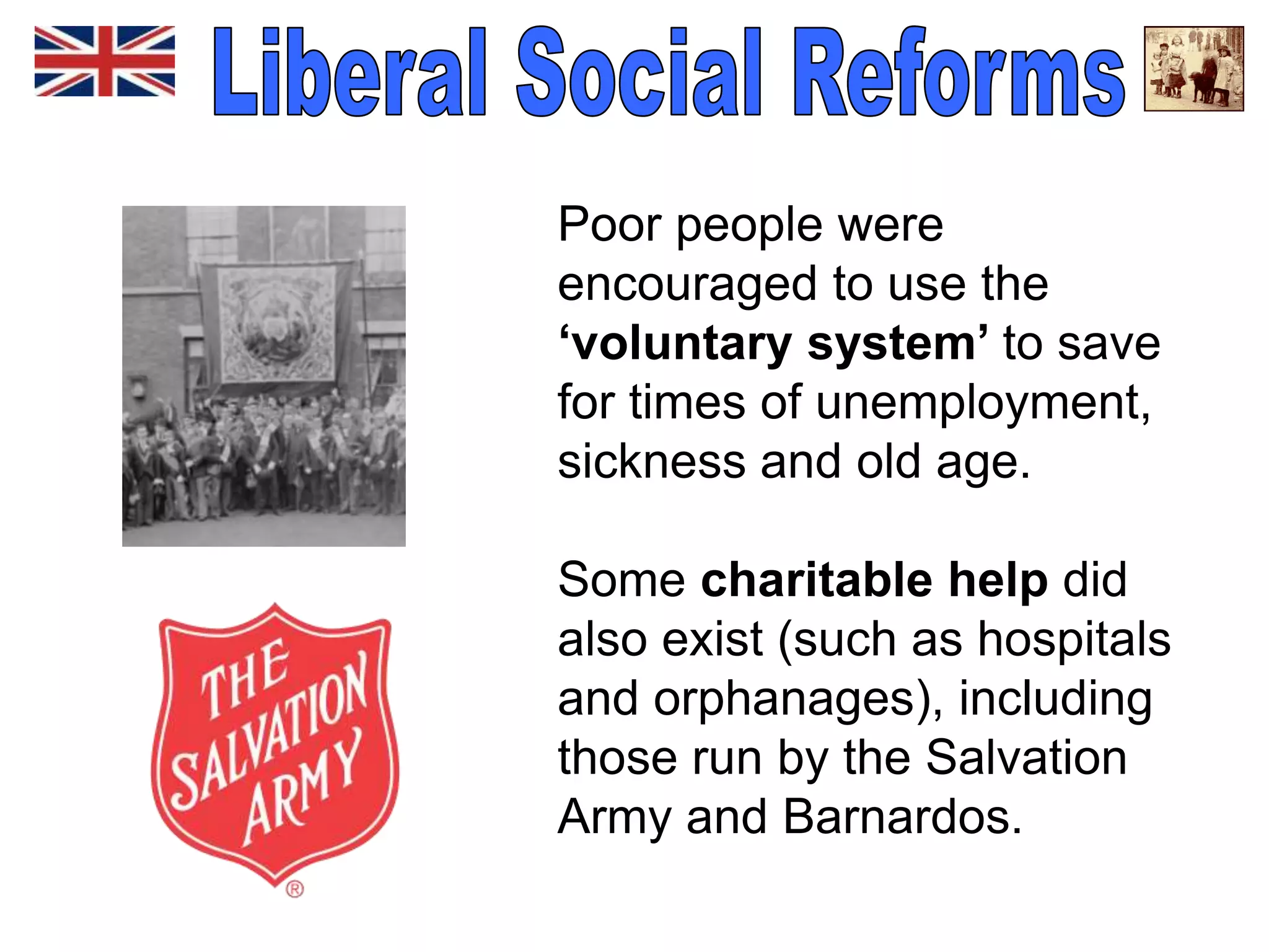 Reasons for the Liberal Social Reforms - Background information | PPT ...