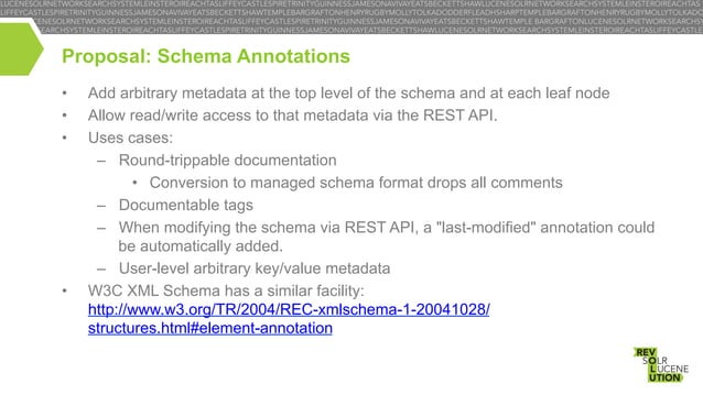 Schemaless Solr and the Solr Schema REST API | PPT