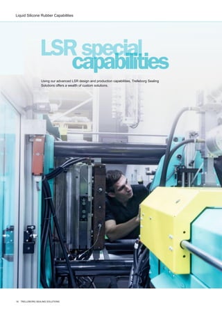 Liquid Silicone Rubber (LSR) Processing Capabilities English | PDF