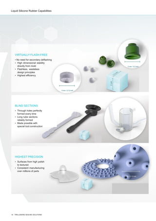 Liquid Silicone Rubber (LSR) Processing Capabilities English | PDF