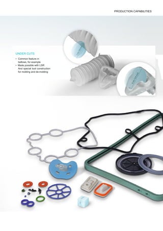 Liquid Silicone Rubber (LSR) Processing Capabilities English | PDF