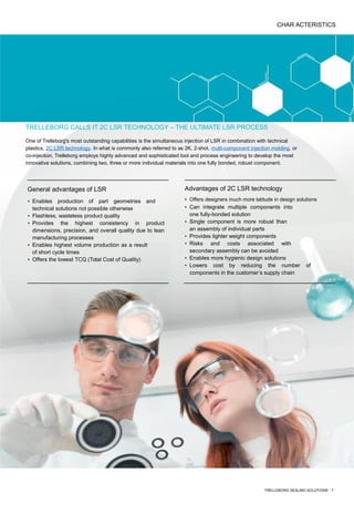 Liquid Silicone Rubber (LSR) Processing Capabilities English | PDF