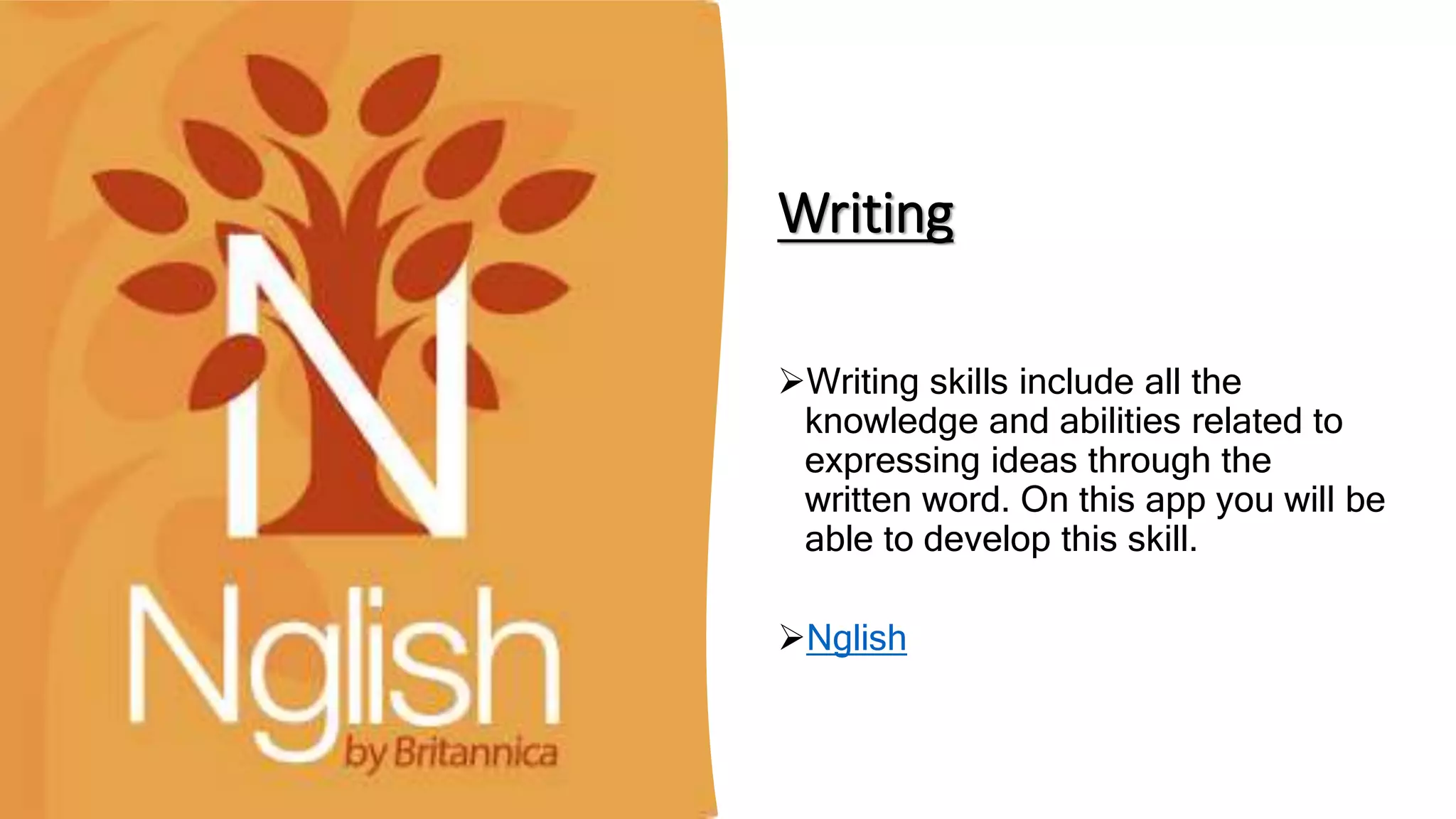 LSRW: THE FOUR SKILLS | PPTX