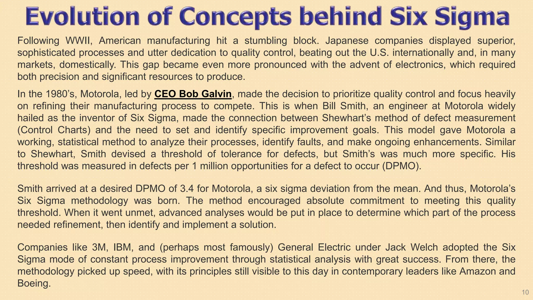 #An Introduction to Lean Six Sigma (6σ)# By SN Panigrahi, | PPTX