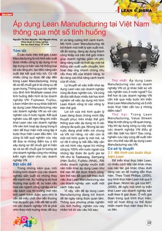 Lean 6 Sigma Số 49 | PDF