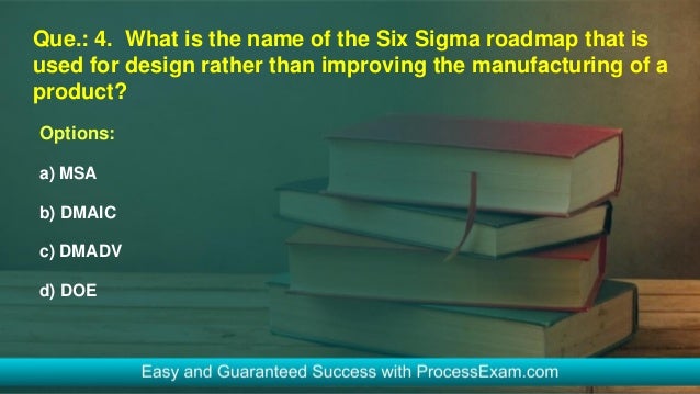 (LSSA-GB) iSQI Lean Six Sigma Green Belt Certification | Questions ...