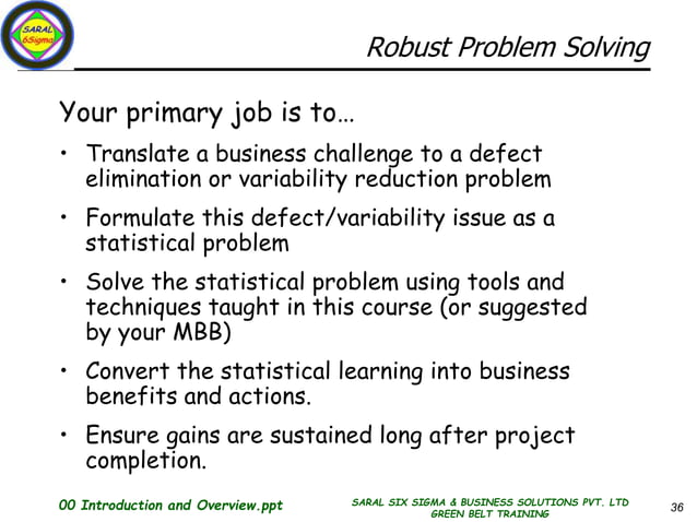 Lss explained sigma rules.ppt