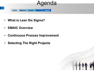 Lean SIx Sigma black belt program for process improvement | PPT