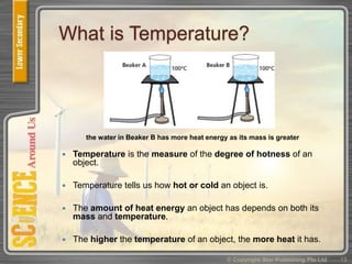 Lss module 1 chpt 3 investigating heat | PPTX