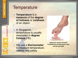 Lss module 1 chpt 3 investigating heat | PPTX