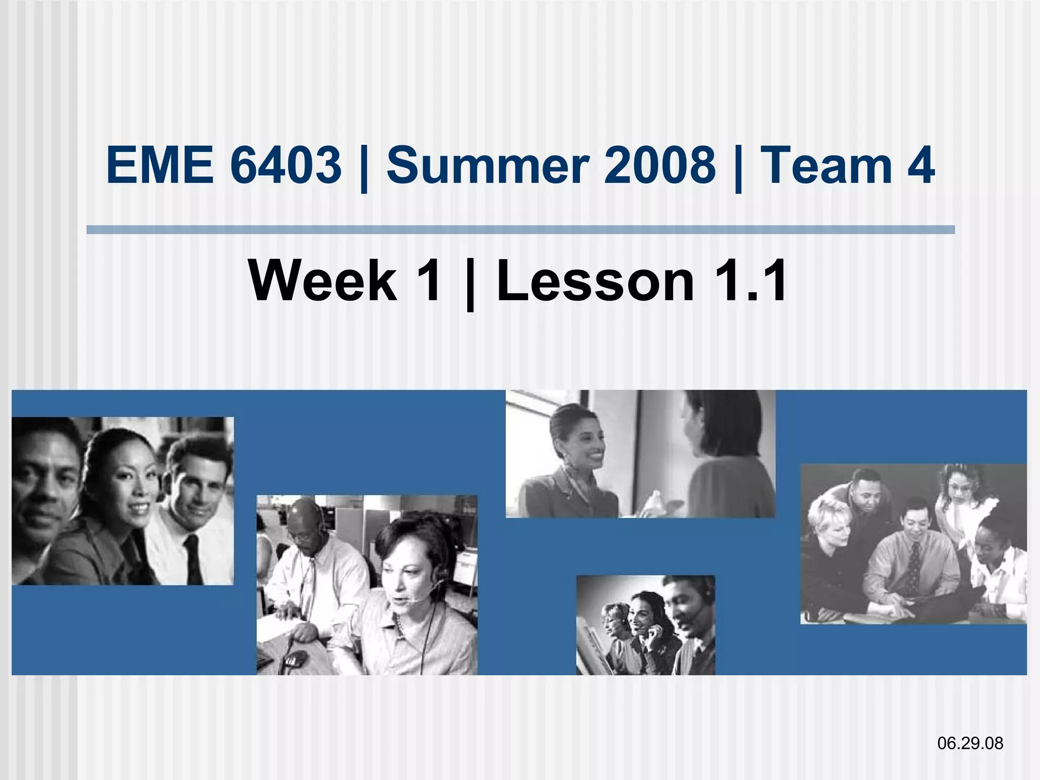 Lesson 1.1 Familiarize Yourself with Project Work, Timeline, and Group ...