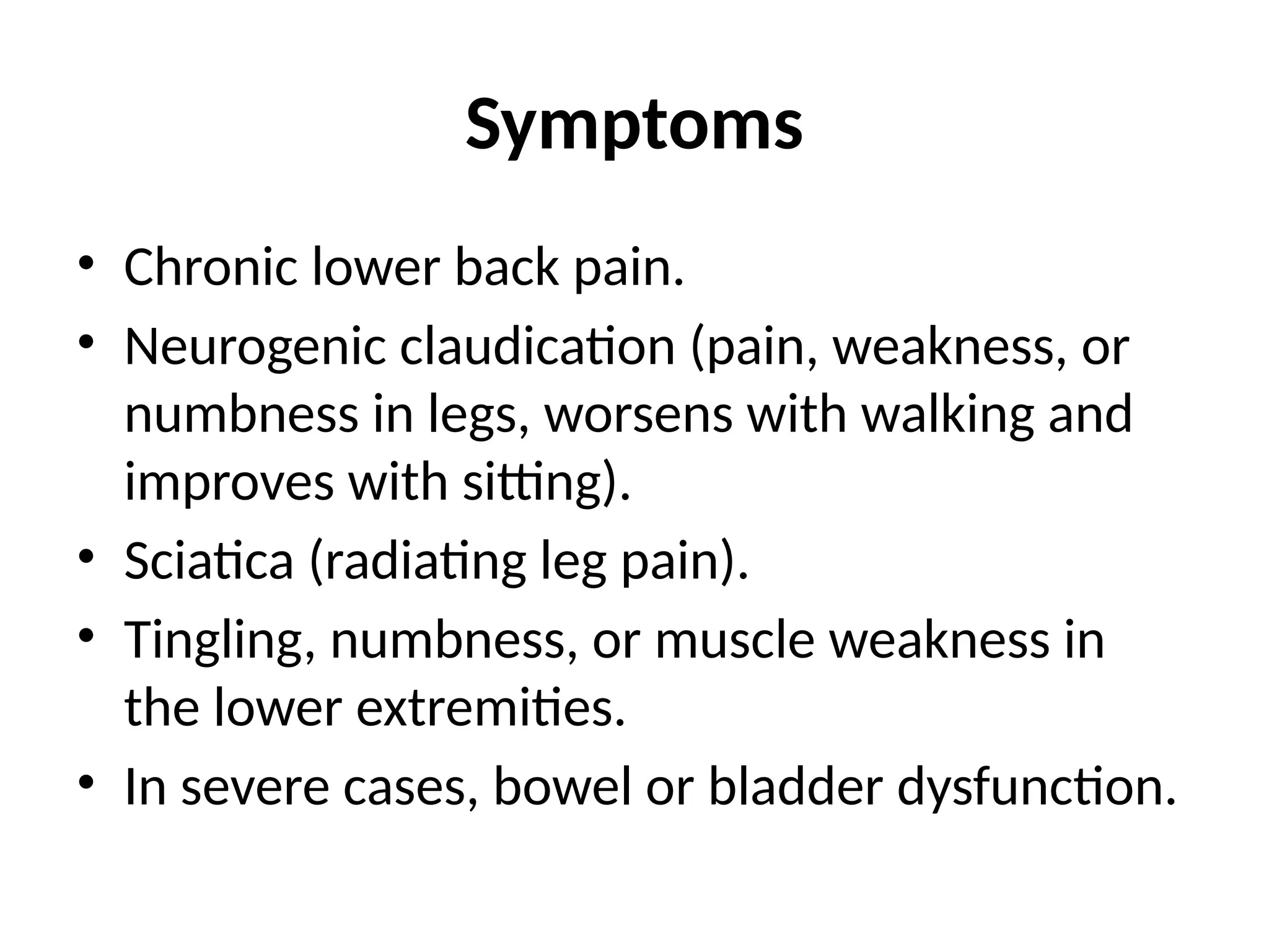 Lumber spinal stenosis presentation.pptx