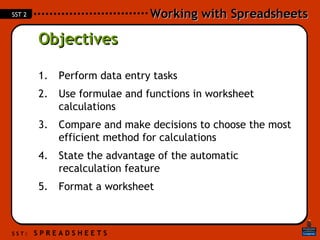 Excel lesson 2 | PPT