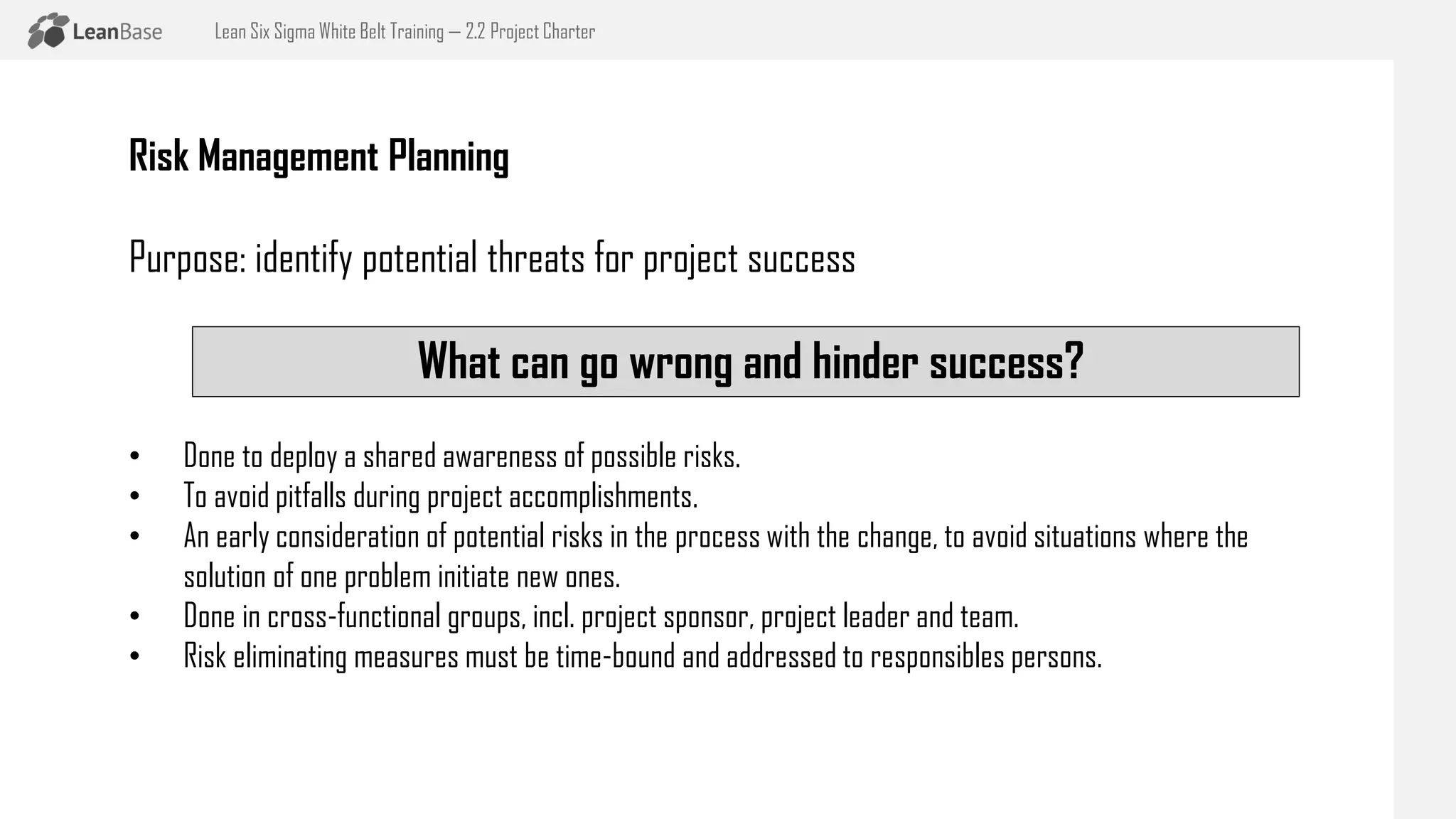 Modul 2.2: Project Charter | PDF