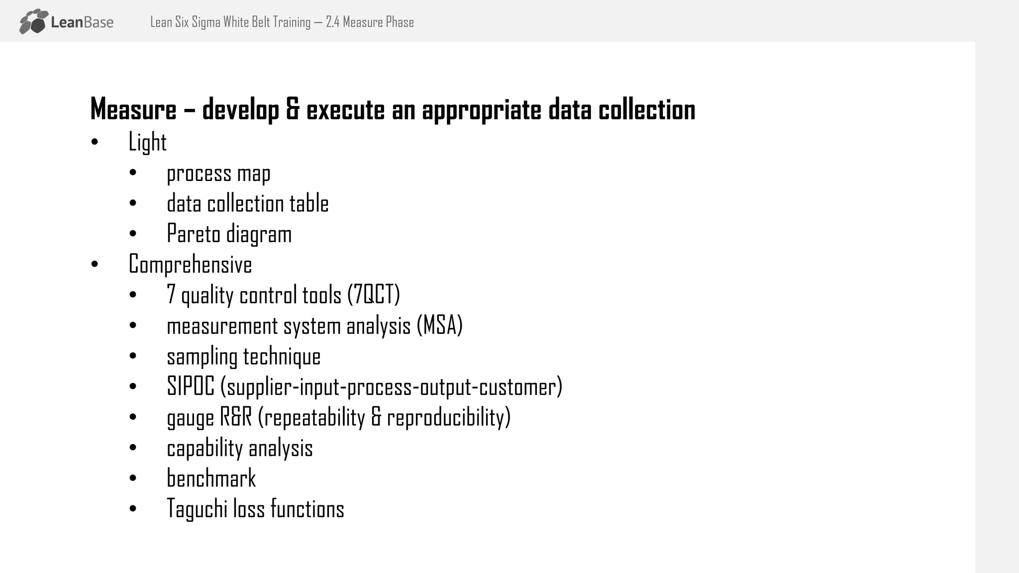 Modul 2.4: Measure Phase | PDF