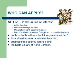 Lsta grants for your library | PPT