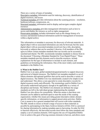 Handout for Planning and Implementing a Digital Library Project | PDF