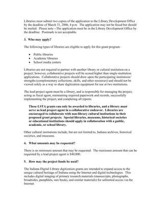 Handout for Planning and Implementing a Digital Library Project | PDF