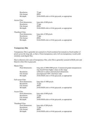 Handout for Planning and Implementing a Digital Library Project | PDF