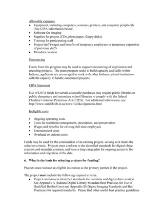 Handout for Planning and Implementing a Digital Library Project | PDF