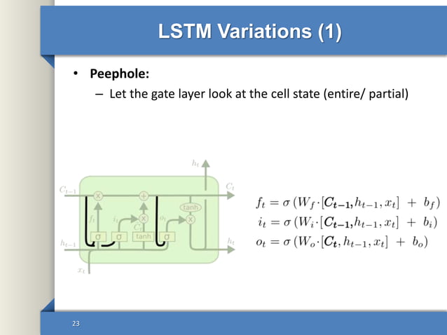 Lstm | PPTX