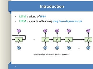 Lstm | PPTX