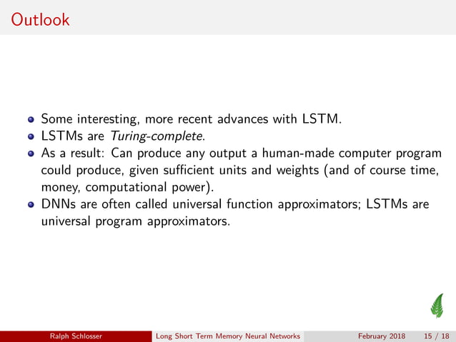 LSTM Tutorial | PDF | Science