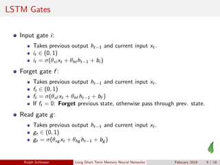 LSTM Tutorial | PDF