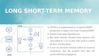 An Introduction to Long Short-term Memory (LSTMs) | PDF