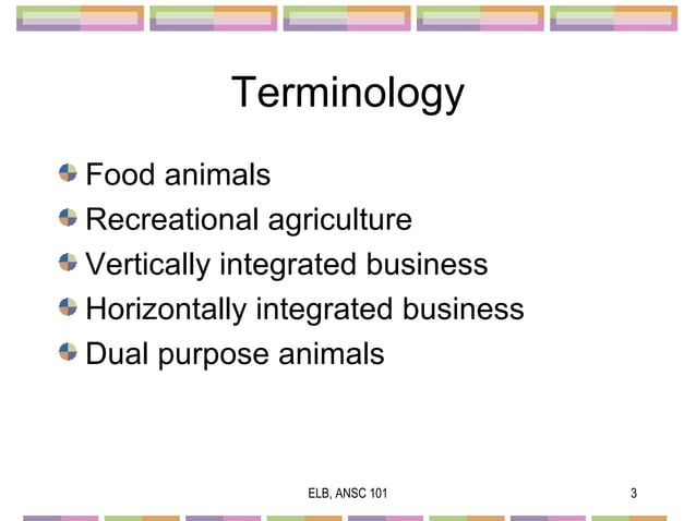 Introduction to Livestock Industries | PPT | Agriculture | Industries