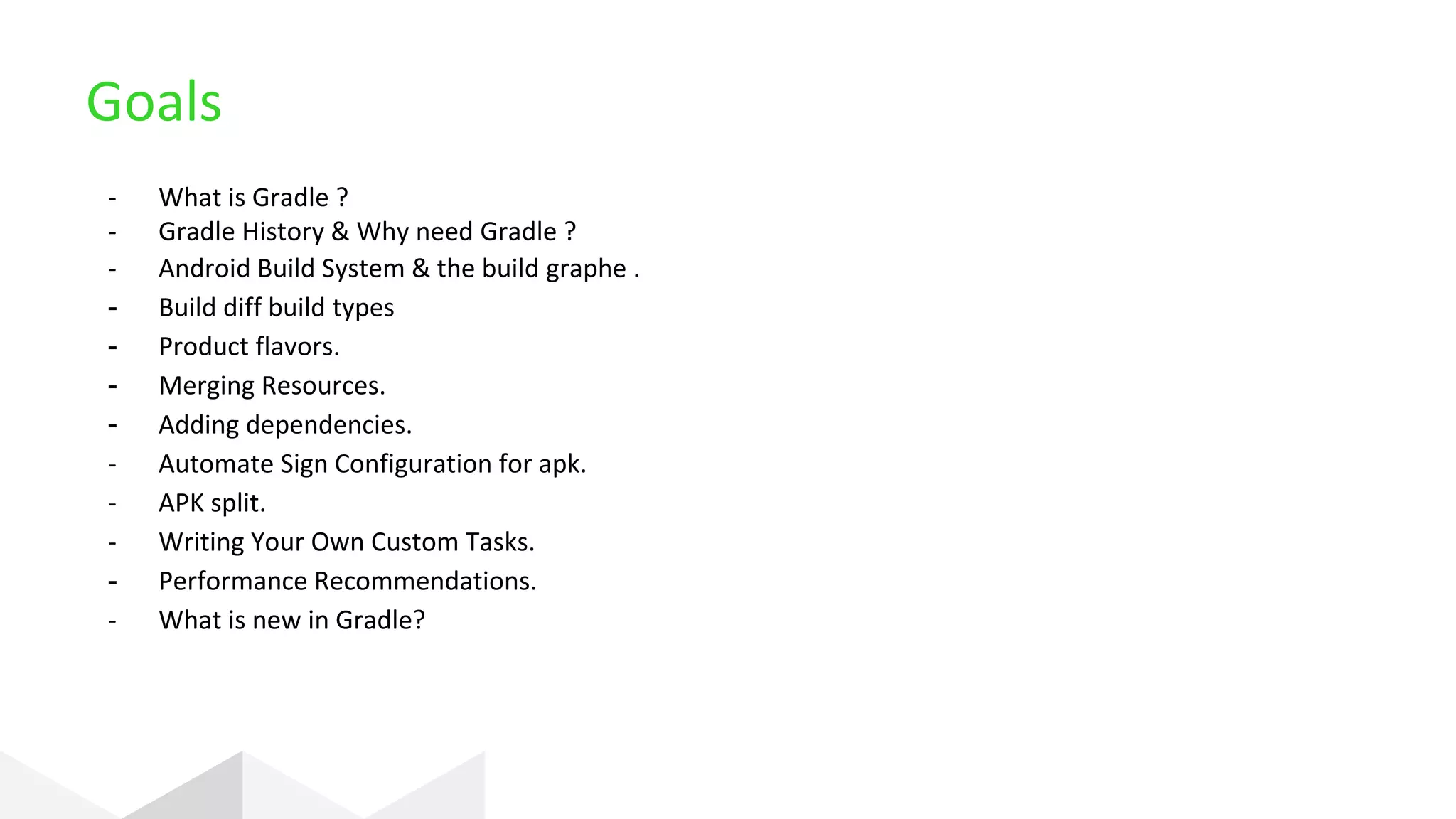 Gradle build capabilities | PPTX