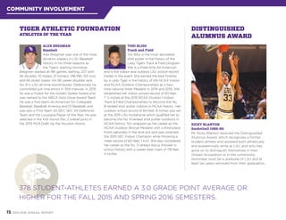 LSU Cox Communications Academic Center for Student-Athletes 2015-16 ...