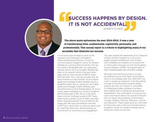 LSU Cox Communications Academic Center for Student-Athletes Annual ...