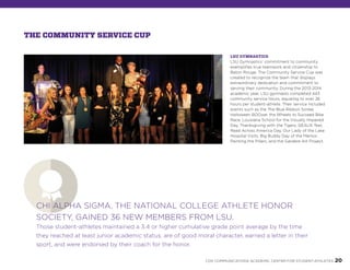 LSU Cox Communications Academic Center for Student-Athletes Annual ...