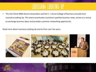 LSU MBA Alumni Association | PPT